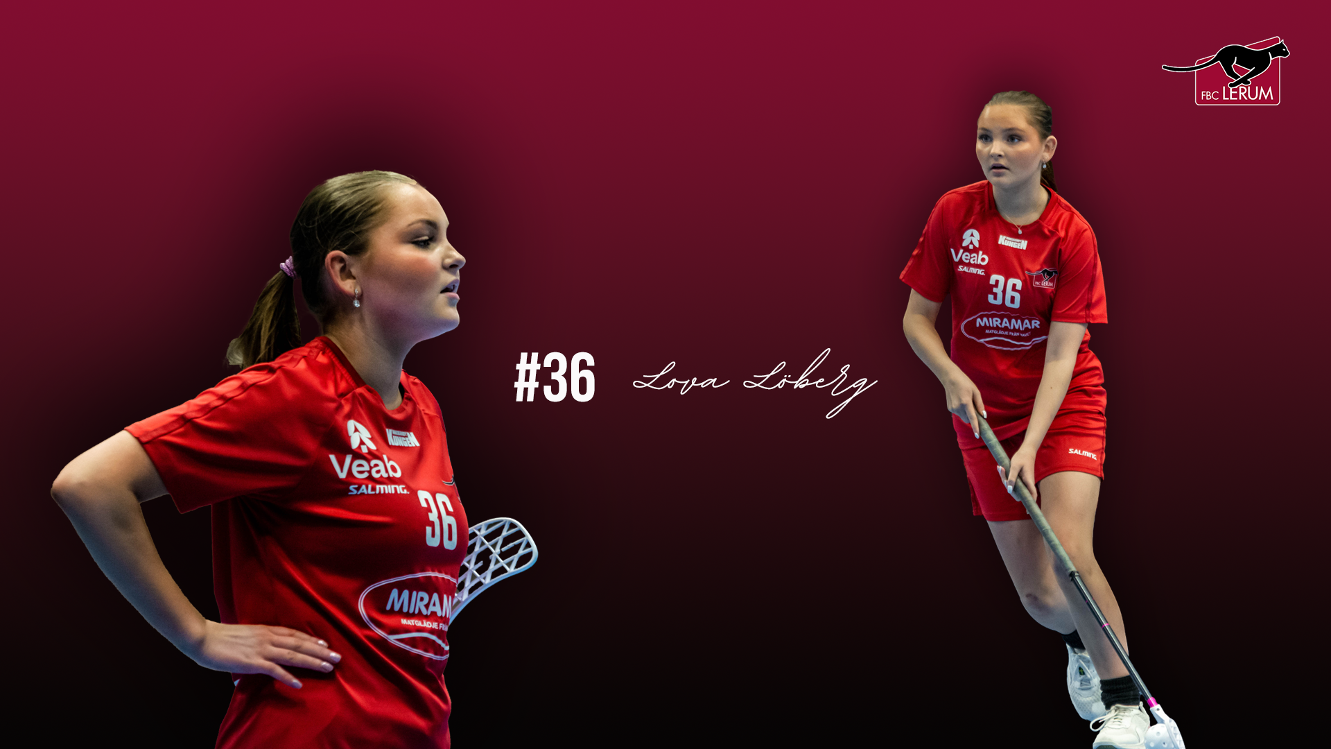Lova Löberg förlänger - FBC Lerum innebandy